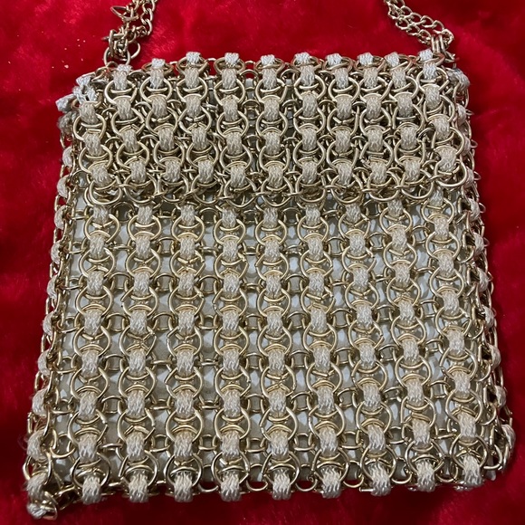 Unique Vintage | Bags | Vtg Walborg Paco Rabanne 96s 60s Silver Metal ...
